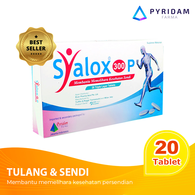 Jual Syalox 300 P - Hyaluronic Acid + Boswellia Serata Memelihara ...