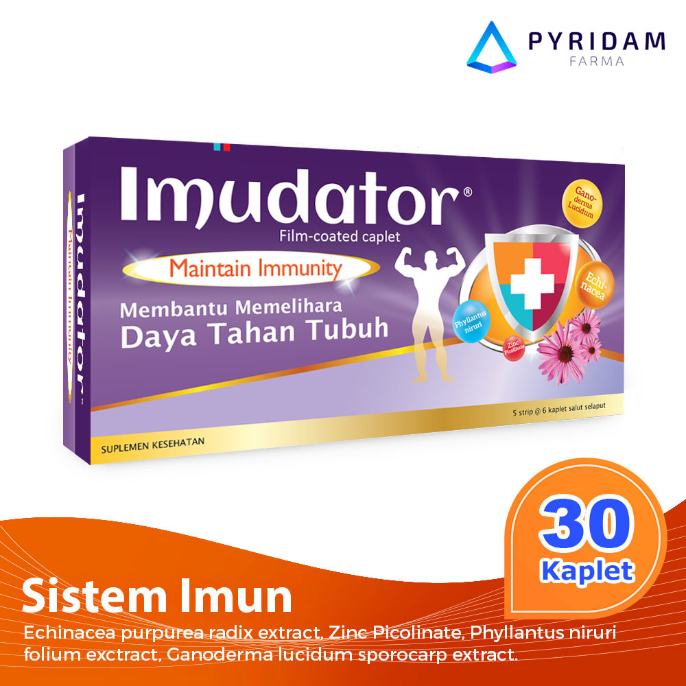 Jual Imudator Bantu Tingkatkan Daya Tahan Tubuh/ Sistem Imun - 30 ...