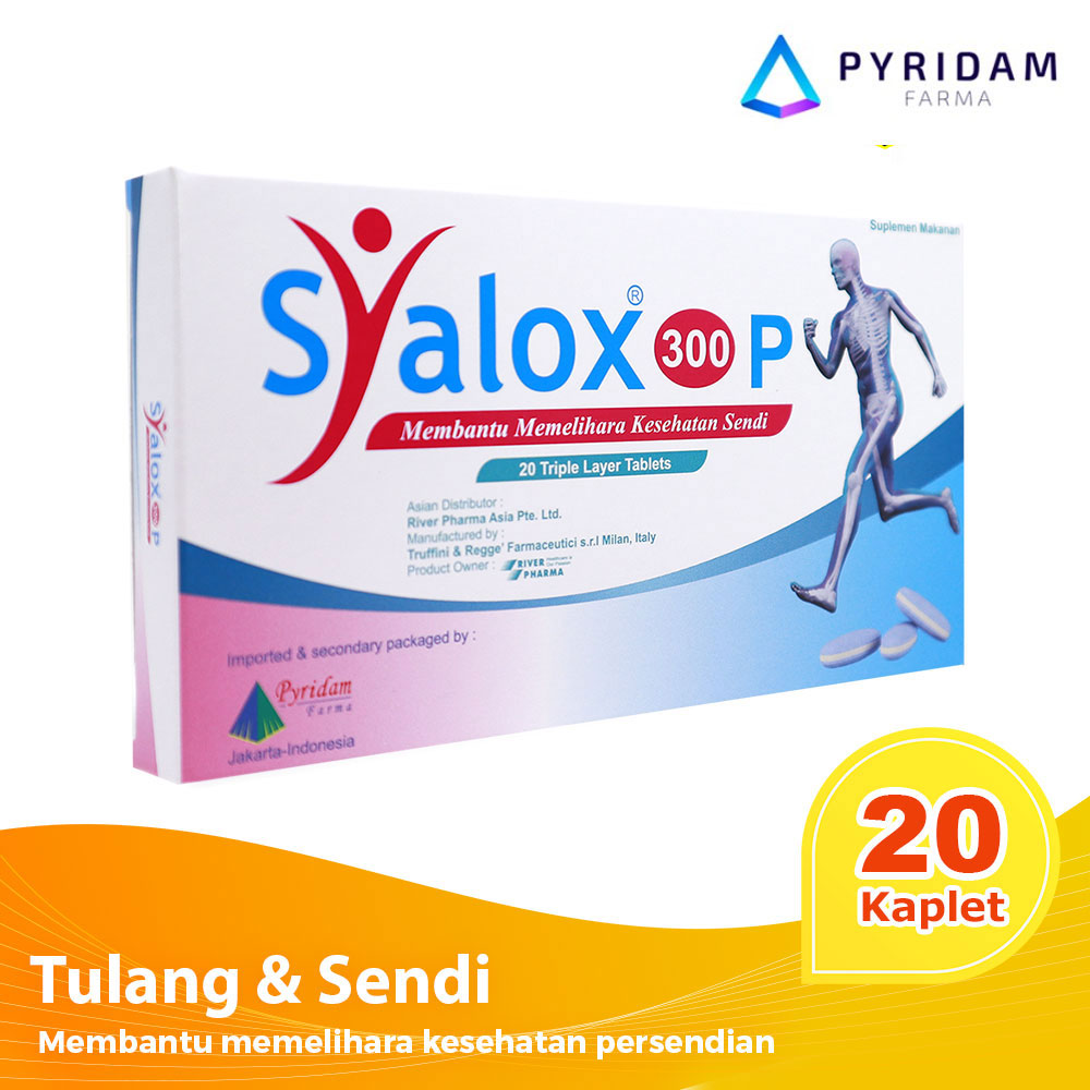 Jual Syalox 300 P - Hyaluronic Acid + Boswellia Serata Bantu Redakan ...