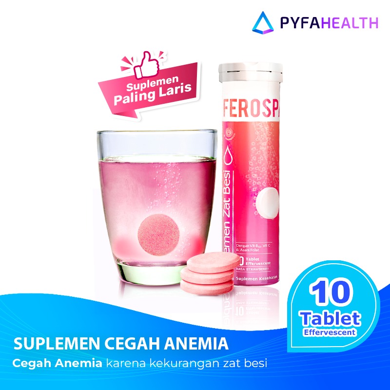 Jual Ferospat Suplemen penambah darah