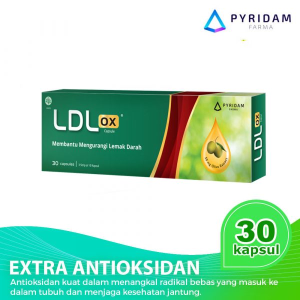 Jual LDLOX Hydroxytyrosol 10% Ekstra Antioksidan - 30 Kapsul - Pyfa Health