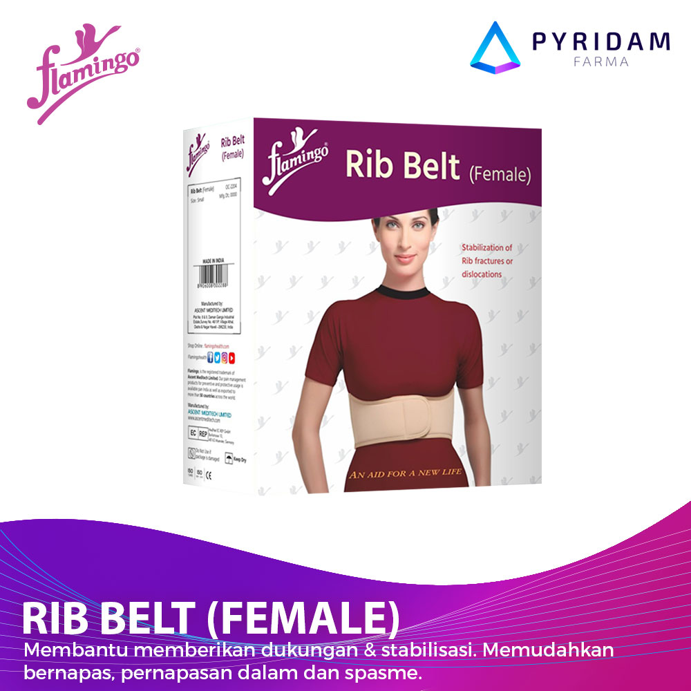 Jual ProdukFlamingo Rib Chest Belt - Female