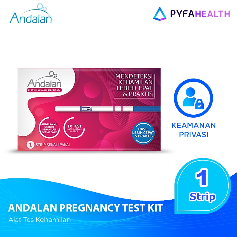 Jual ProdukAndalan Pregnancy Test Kit / Alat Test Kehamilan - 1 Strip