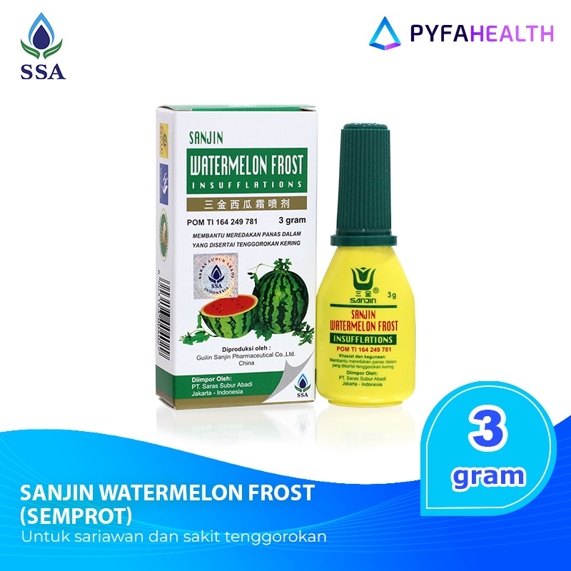 Jual ProdukSanjin Watermelon Frost (Semprot) untuk Sariawan & Sakit ...